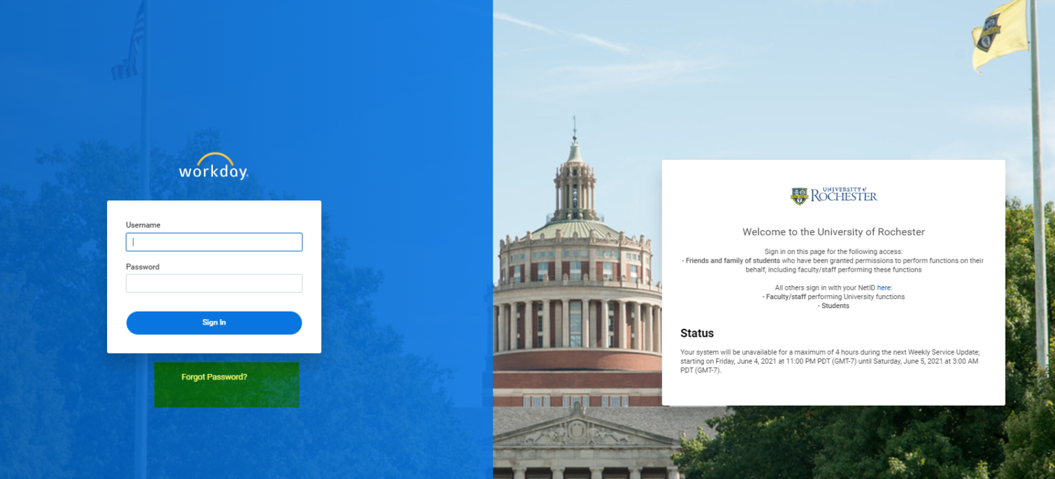 Third Party Login - Office of the Bursar