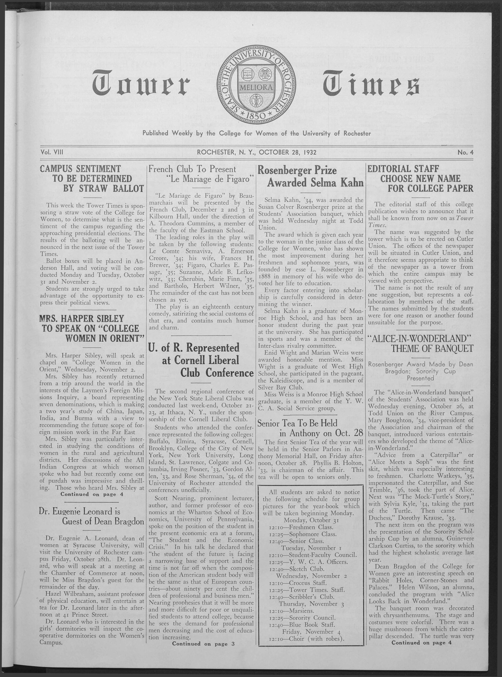 The Campus Times at 150 - Alumni News
