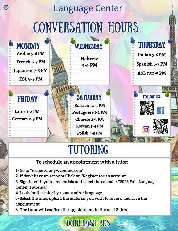 Language Center : University of Rochester