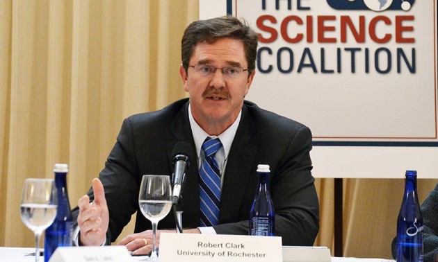 Robert Clark stresses need for federal research support at National ...