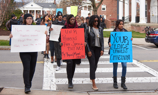 Students demand better racial climate at the University : News Center