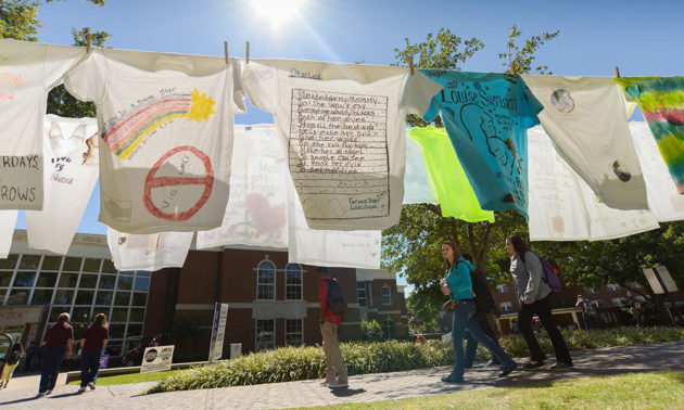 Clothesline Project helps to tell stories of sexual assault, abuse ...