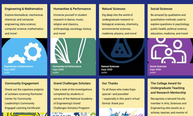 Virtual research expo an online showcase for undergraduate work : News ...