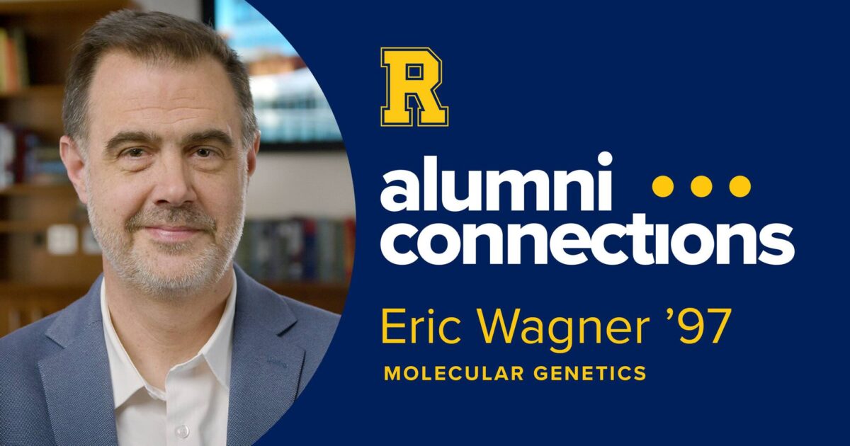Eric Wagner ’97: From first-generation student to RNA trailblazer