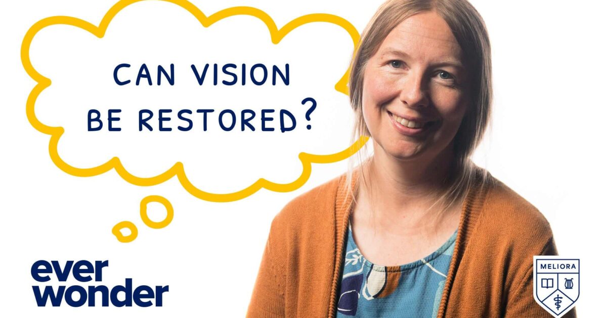 Can lost vision be restored?