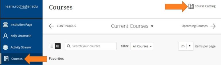 Self-Enrollment Instructions for OHSP Training in Blackboard ...