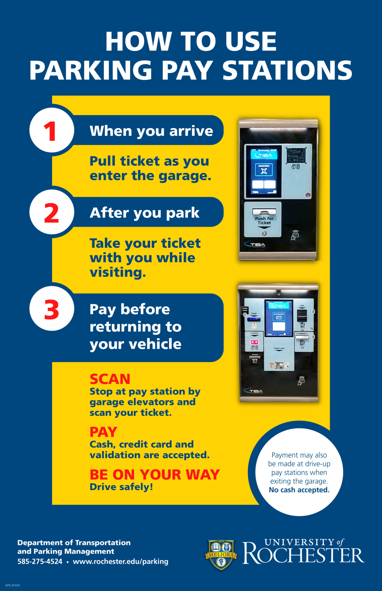 Medical Center Visitor Parking - Department of Transportation and Logistics